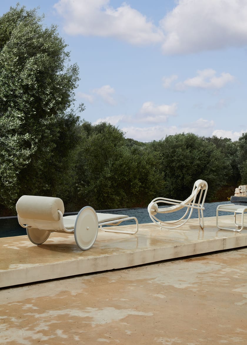 LOCUS SOLUS JACQUEMUS + EXTETA SPECIAL RE-EDITION Garden footstool By ...