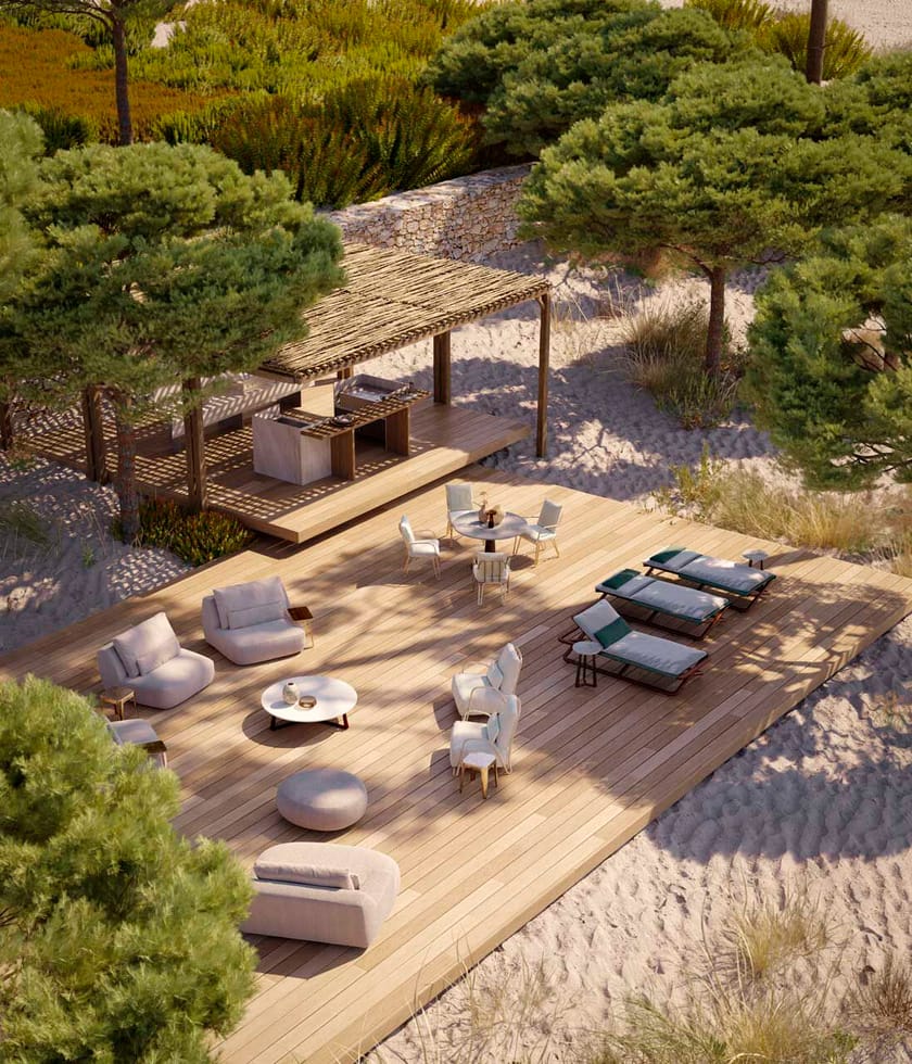 SUNSET Coffee table By Exteta