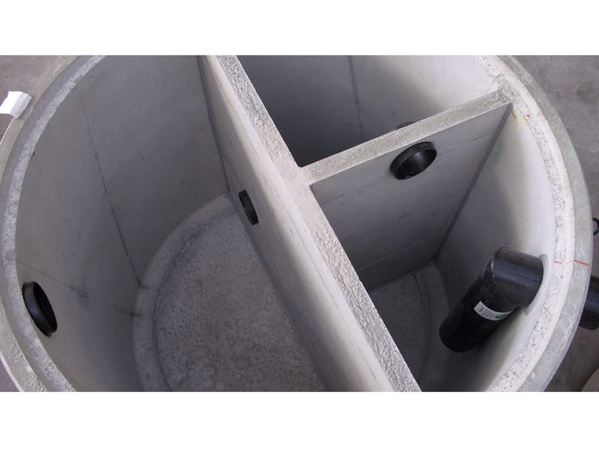 Sewage collection tank F.S.T. | Three-chamber clarification pit By Pircher