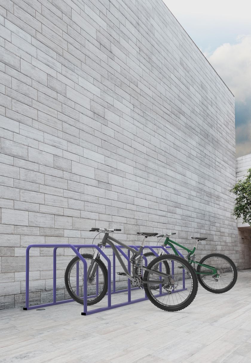 Galvanized steel Bicycle rack FABIUS By City Design