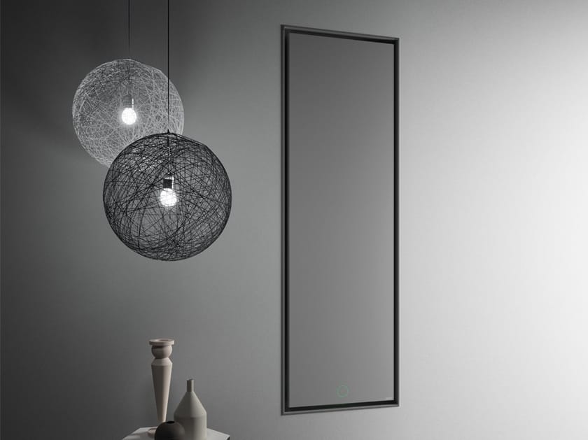 Wall-mounted stainless steel panel radiator FACE ZERO By IRSAP