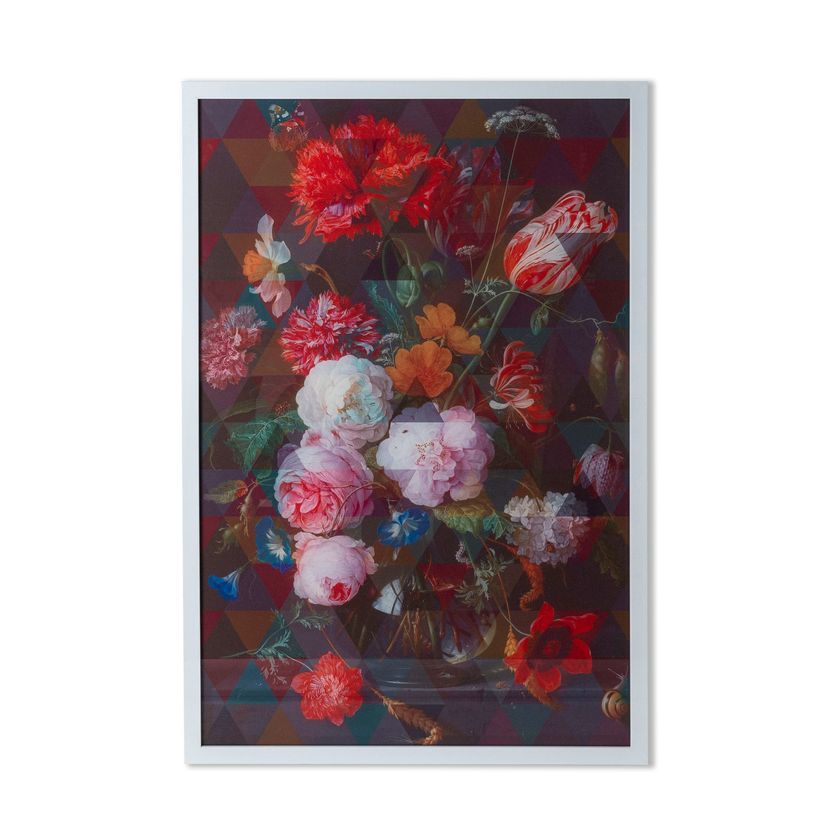 FANCY BOUQUET 4 Print on glass By VGnewtrend