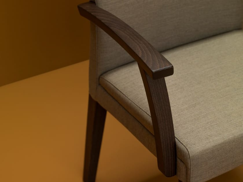 FANDANGO | CONTRACT | Chair with armrests By PIAVAL design Edi & Paolo ...