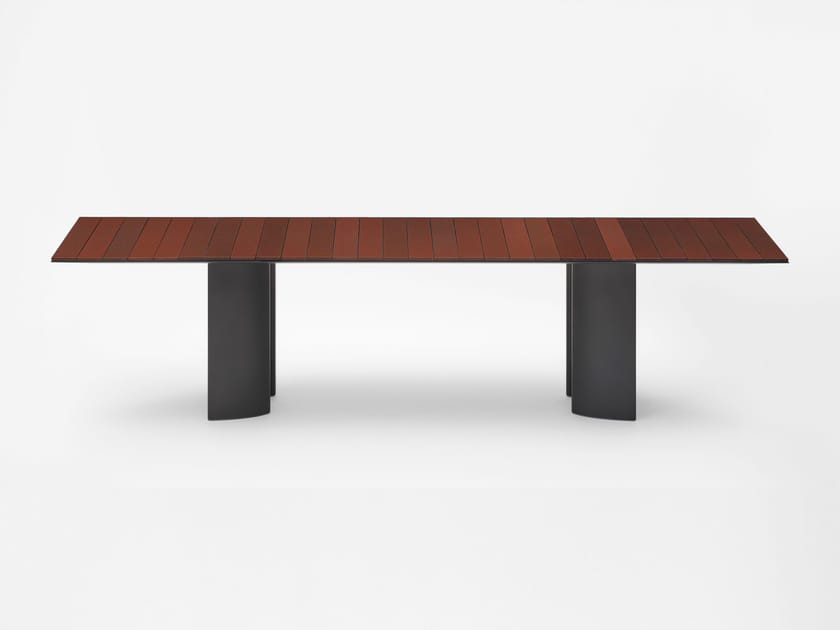 NACA Rectangular lava stone garden table By FAST