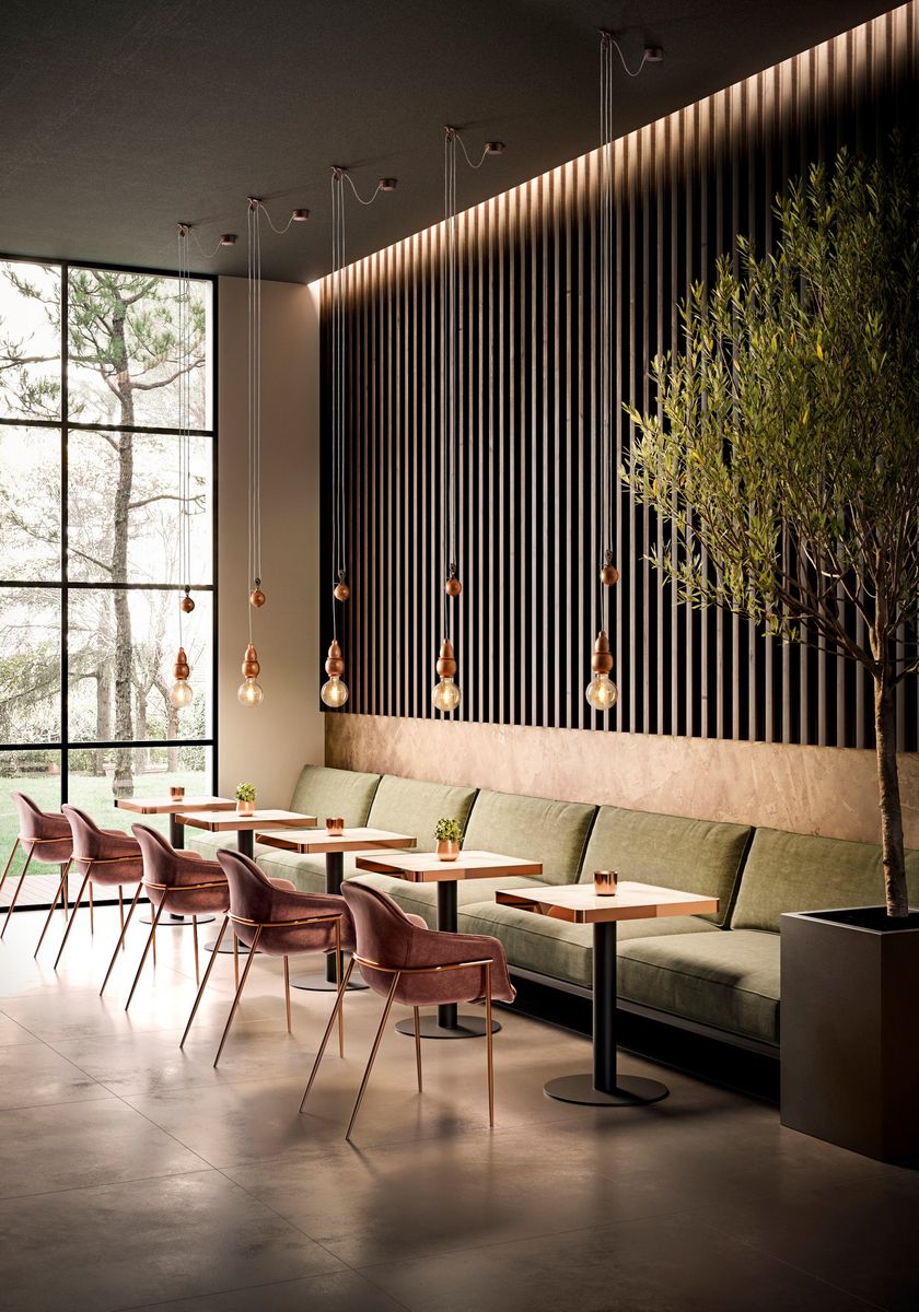 FATE | Ceramic pendant lamp By Aldo Bernardi