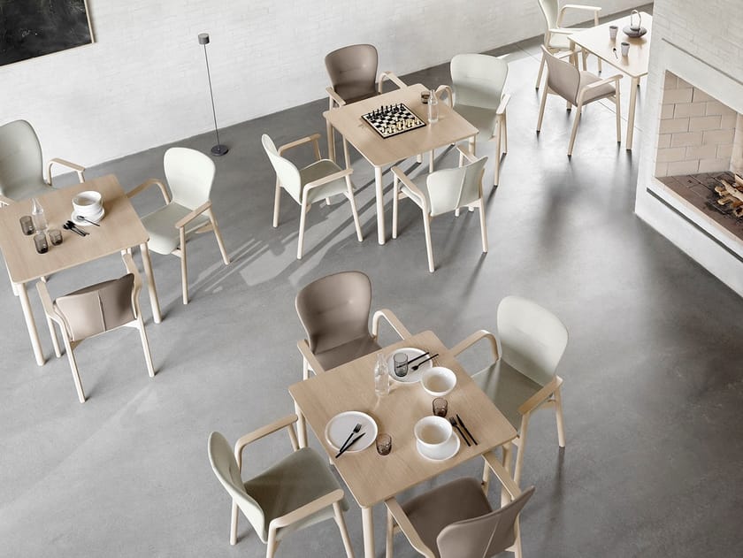 FEEL Stackable high-back chair By Brunner | design AART Designers