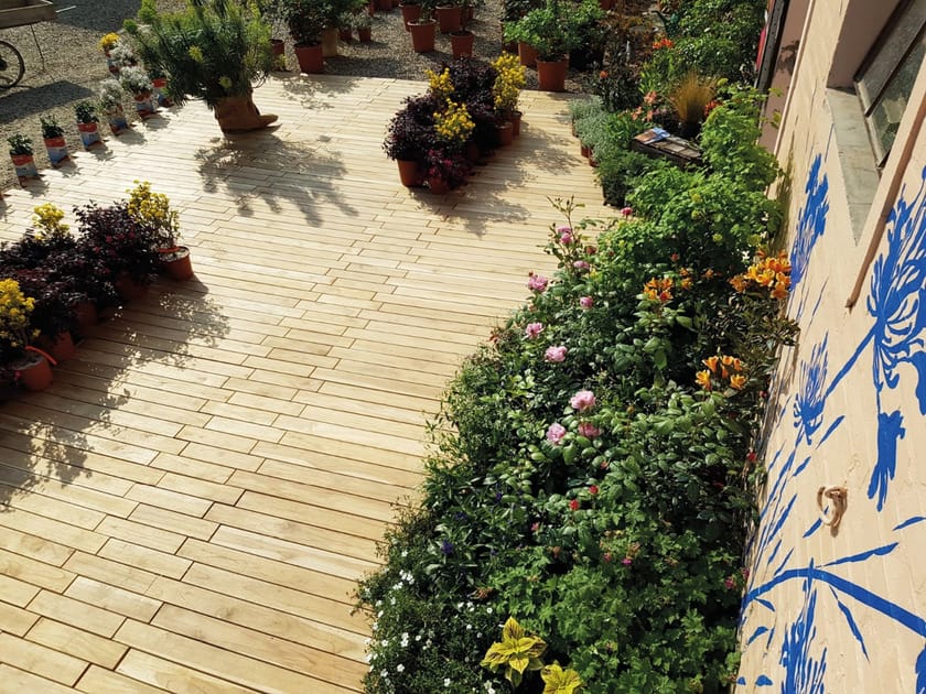 Teak decking MODULE By Ravaioli Legnami