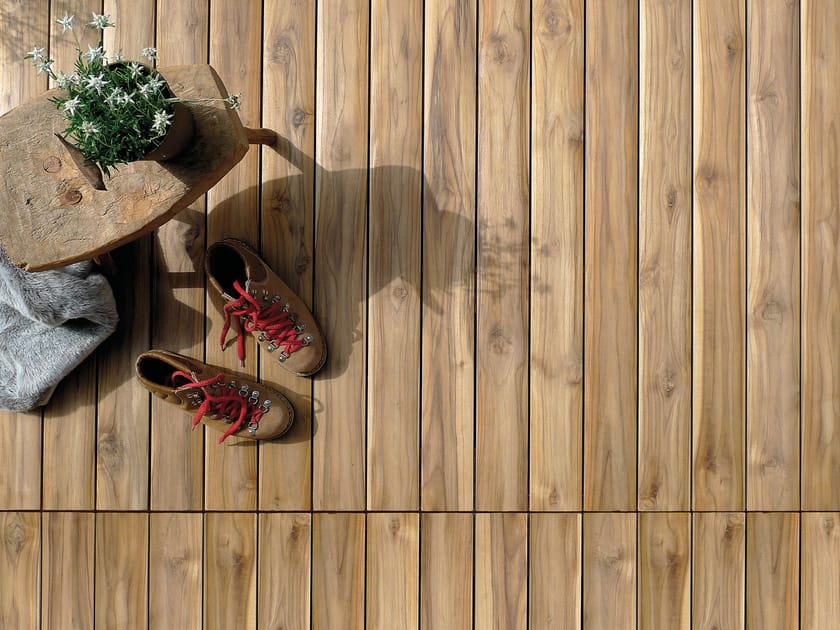 Teak decking MODULE By Ravaioli Legnami