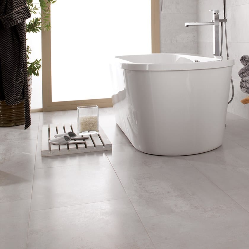 FERROKER Flooring with metal effect By Porcelanosa