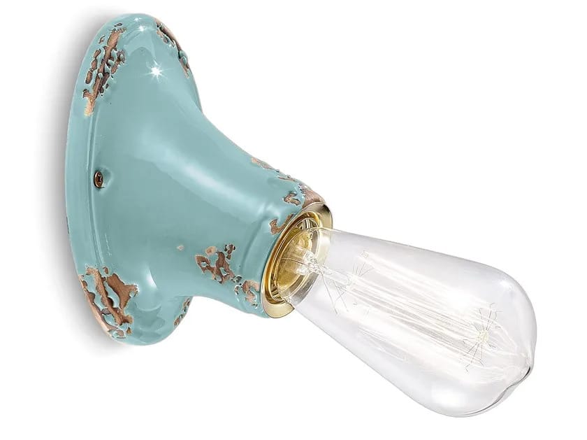 VINTAGE Ceramic wall light By FERROLUCE