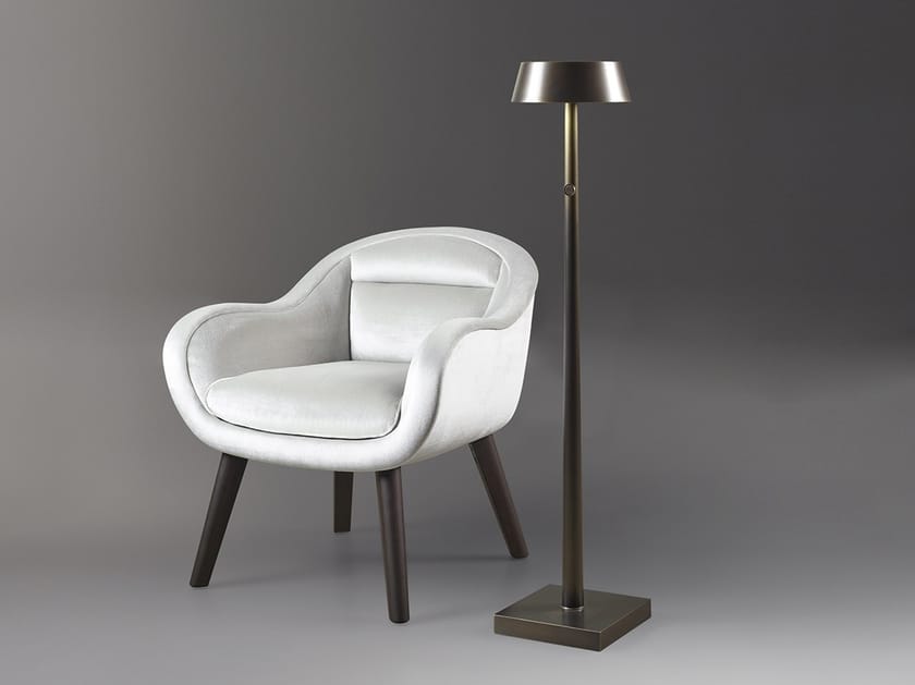 LED Direktlicht Stehleuchte aus Bronze FIAMMETTA By Promemoria Design ...