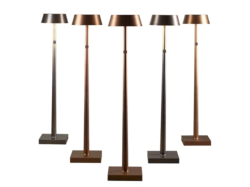 LED Direktlicht Stehleuchte aus Bronze FIAMMETTA By Promemoria Design ...