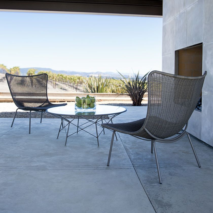FIBONACCI AVA LOUNGE JanusFiber® armchair By JANUS et Cie | design ...