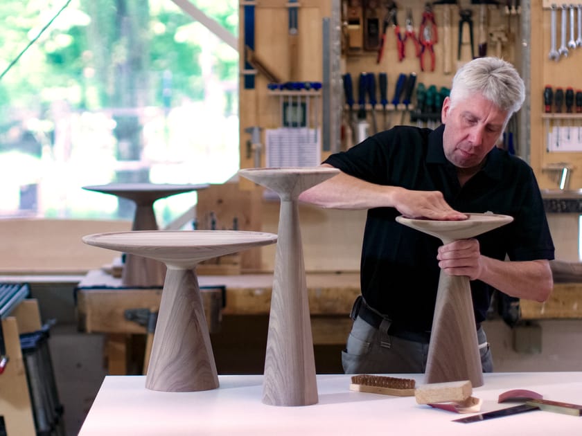 FIGURA 1015 | Table basse ronde Table basse ronde en bois massif By ...