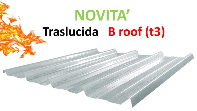 FILON FR Lastre vetroresina resistenza al fuoco B Roof (t3) By MAGNIPLAST