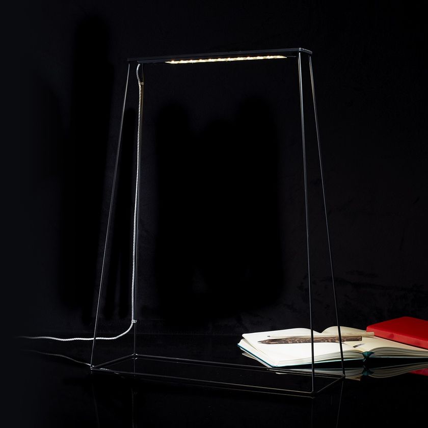 LED steel desk lamp FINE 400 By ARPEL Lighting design François-Xavier ...