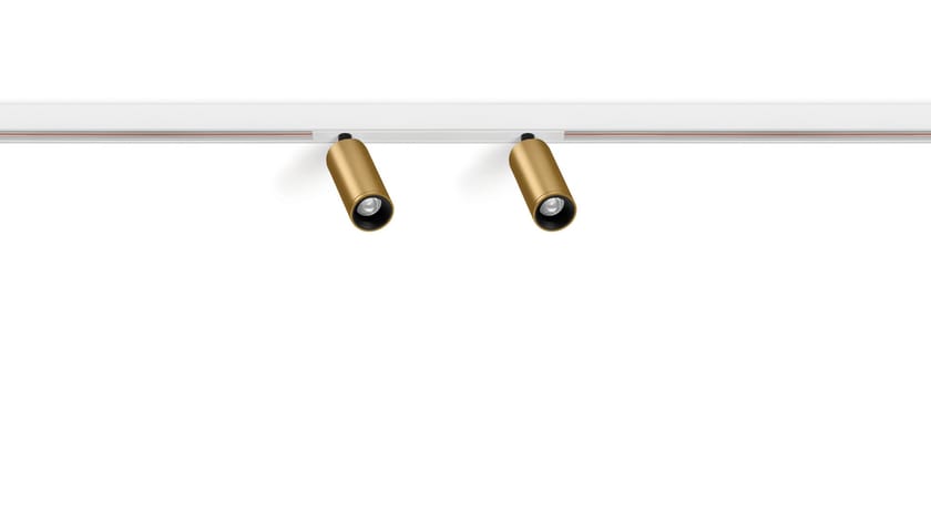 FIT 20 48V DOUBLE SHORT track-Light By Arkoslight design Rubén Saldaña