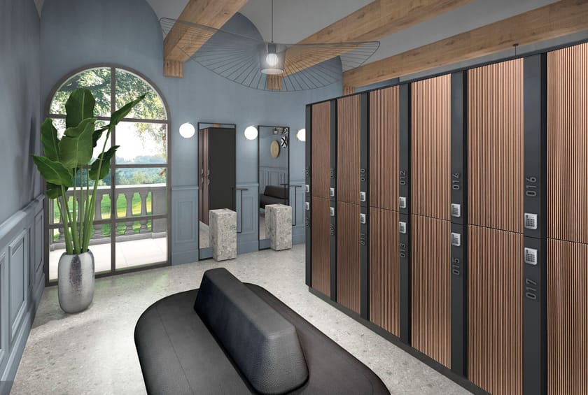FUTURA WOOD Locker By FIT INTERIORS