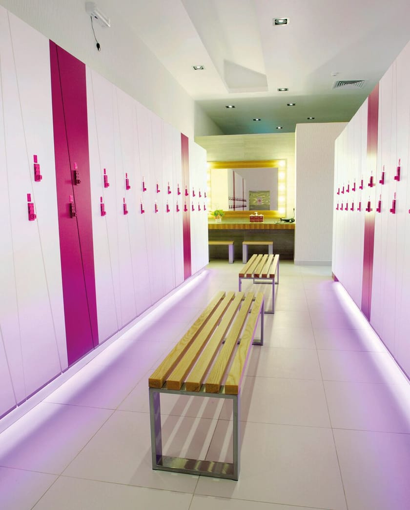 PANKA Wooden bench seating By FIT INTERIORS