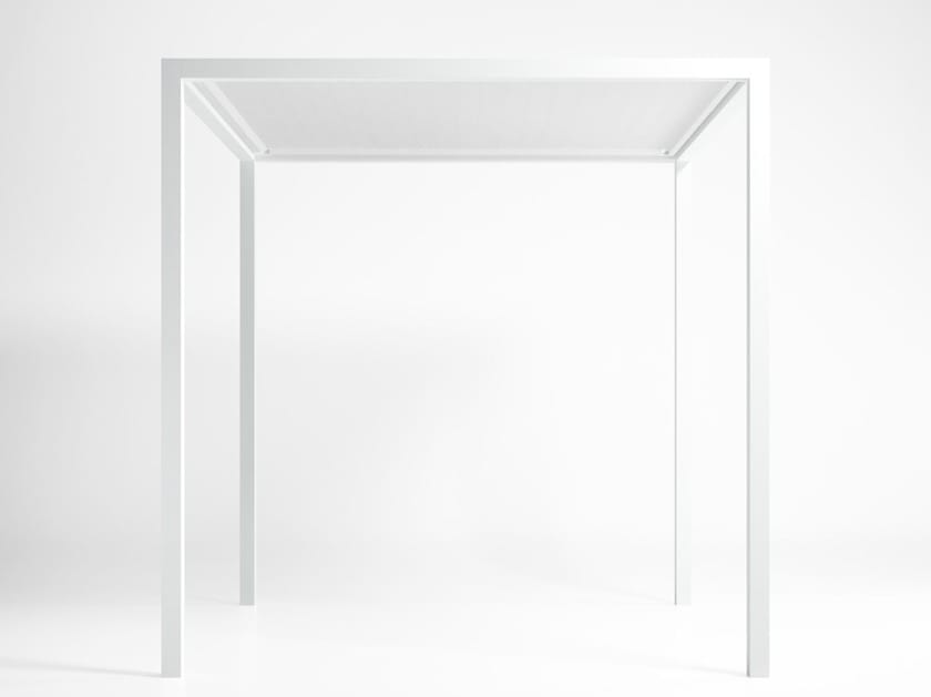 Aluminium pergola Module Fixed Canvas Roof By GANDIA BLASCO design José ...