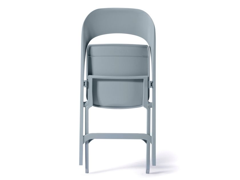 Folding technopolymer chair FLAP By GABER design Eurolinea
