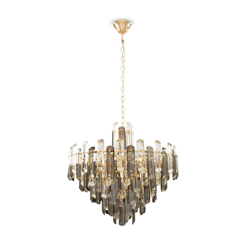 FLARE Glass chandelier By MAYTONI