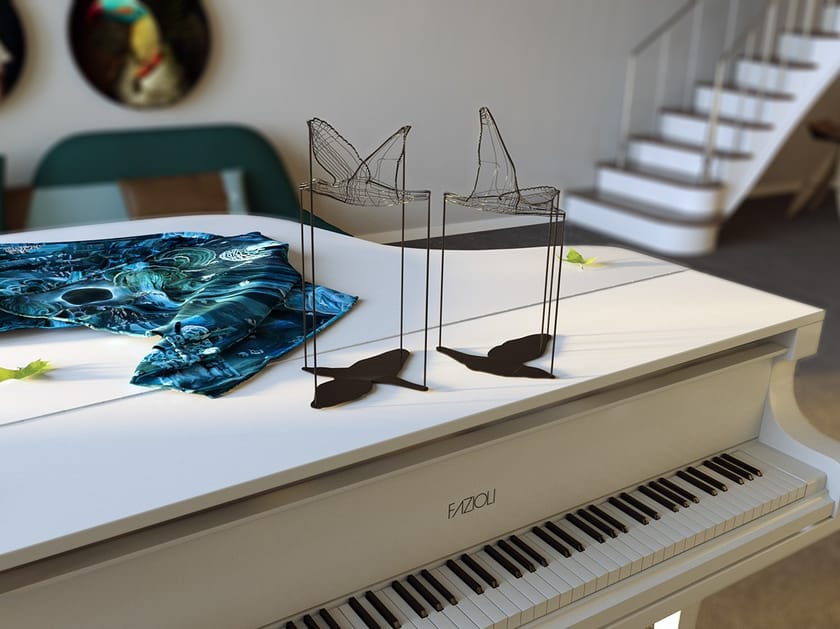 Metal decorative object FLIGHT SHADOWS By MZPA