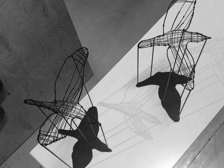 Metal decorative object FLIGHT SHADOWS By MZPA