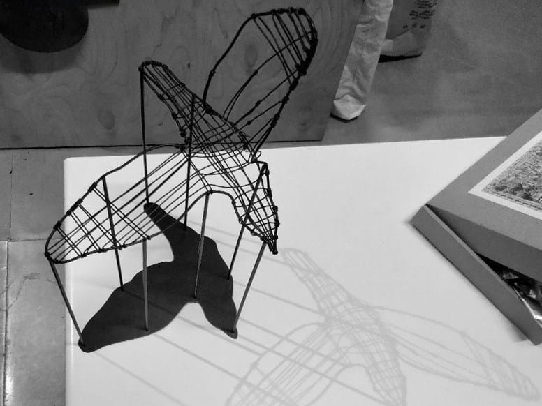 Metal decorative object FLIGHT SHADOWS By MZPA