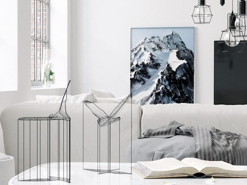 Metal decorative object FLIGHT SHADOWS By MZPA