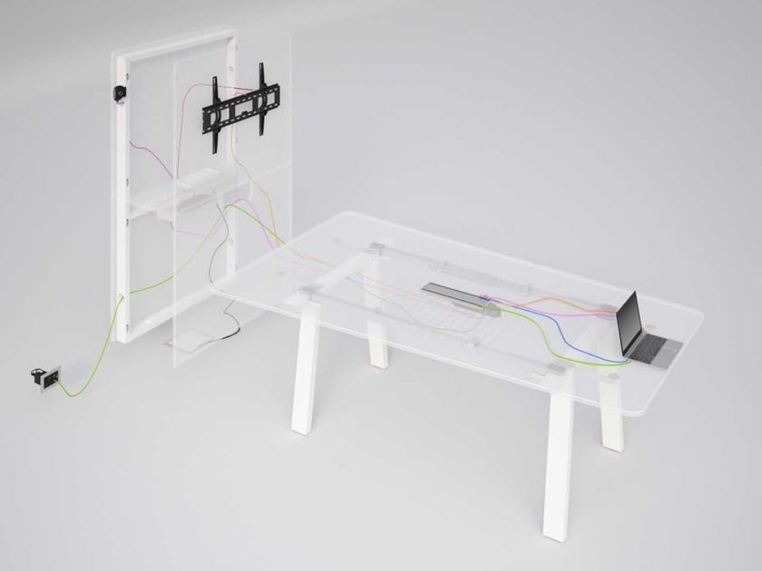 FLIPPER | Multimedia display stand By Bralco