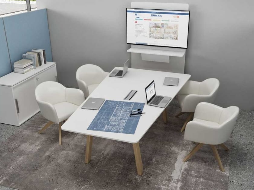 FLIPPER | Multimedia display stand By Bralco