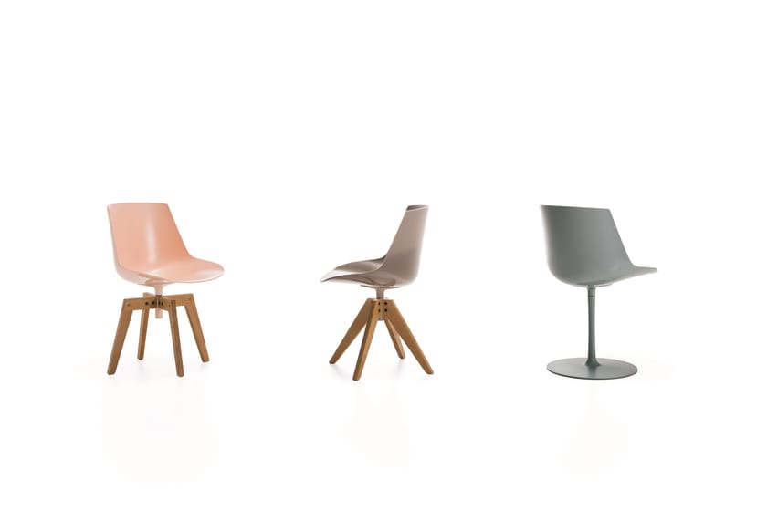 FLOW CHAIR | Swivel chair Flow Collection By MDF Italia design Jean ...