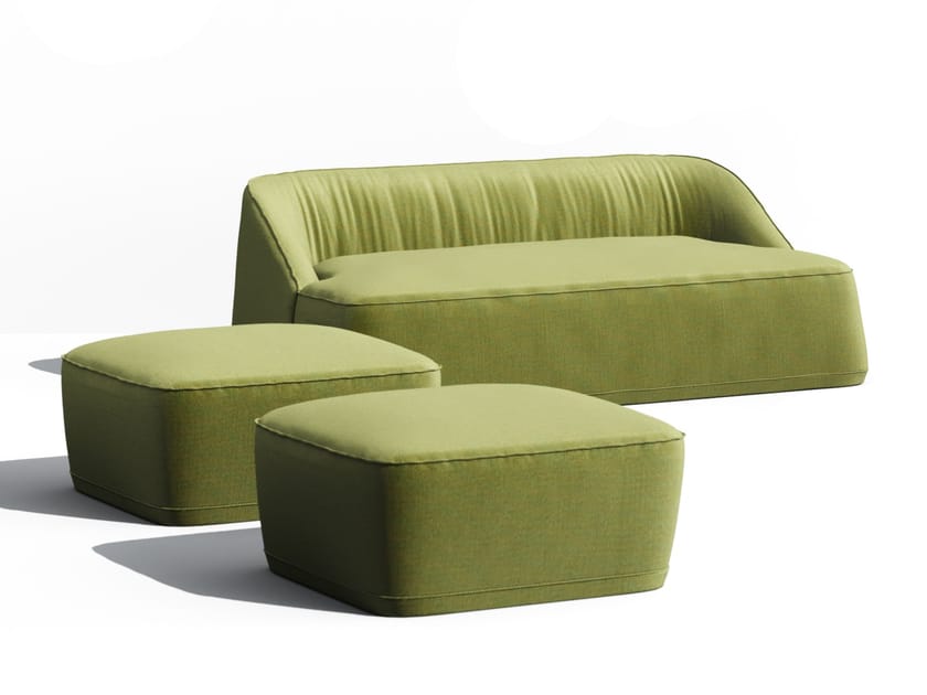 FLOW 2 seater fabric garden sofa By Myface