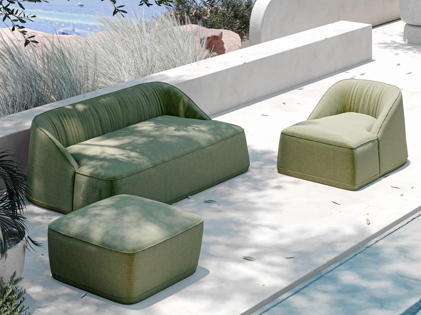 FLOW 2 seater fabric garden sofa By Myface