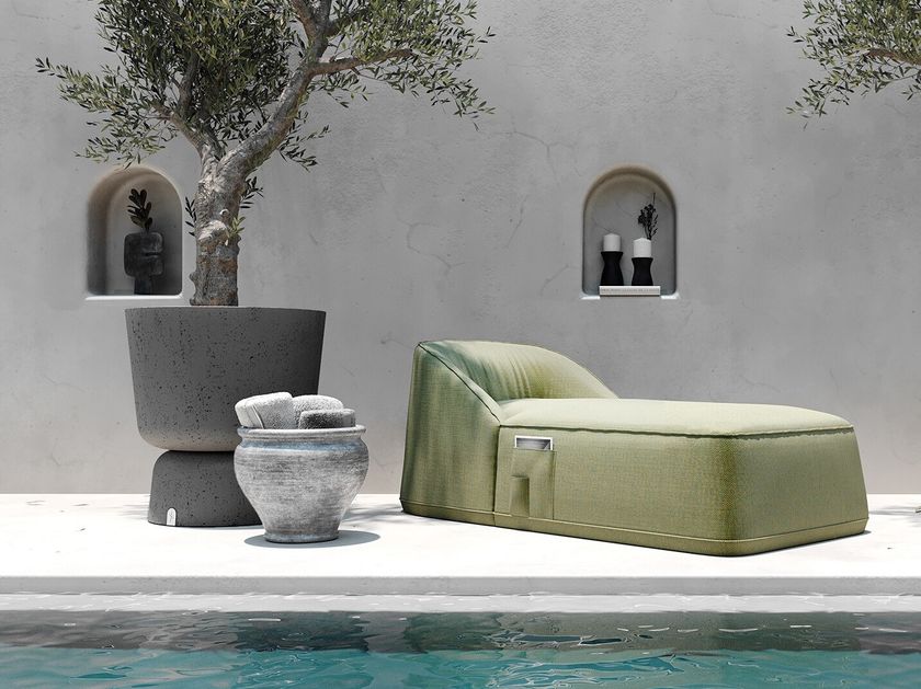 FLOW Fabric sun lounger By Myface
