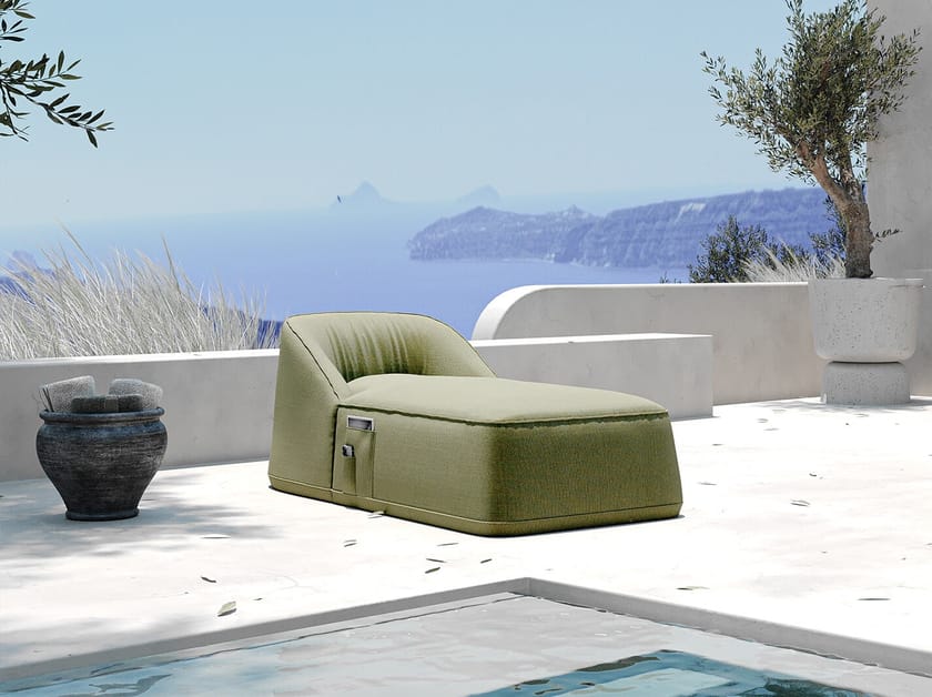 FLOW Fabric sun lounger By Myface
