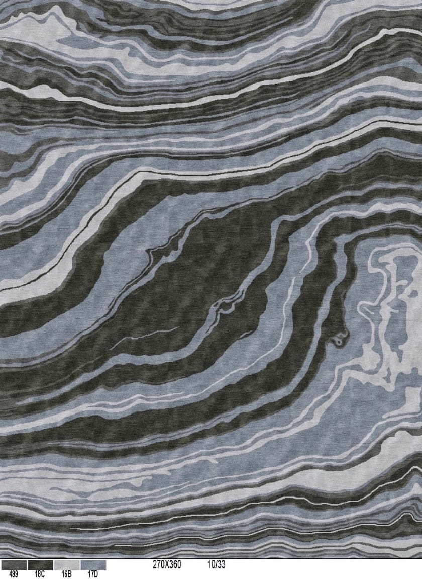 FLOW VERS. A Rug By Illulian