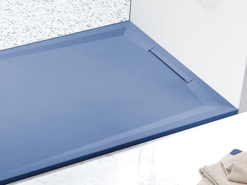 Rectangular Akron© shower tray FLOW ZERO Zero Collection By Acquabella
