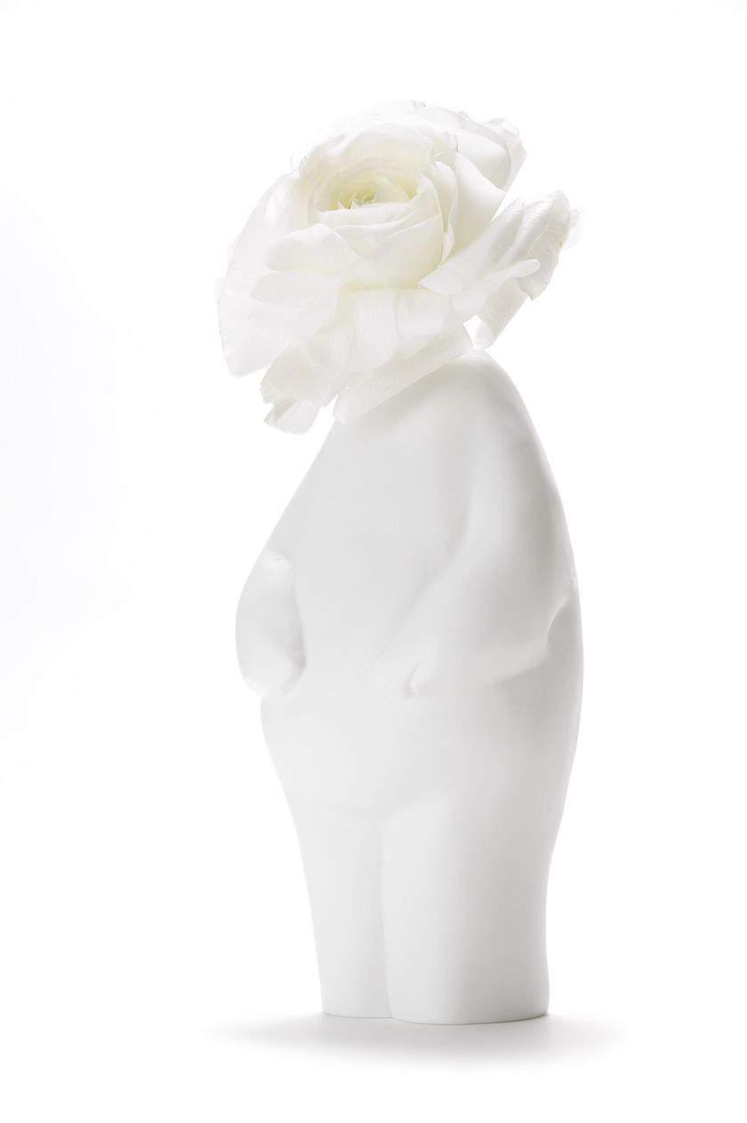 Ceramic vase FLOWER MAN By Plus D design Yasunori Nagatsuka