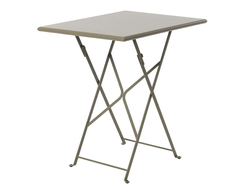 FLOWER Folding metal garden table By Ethimo