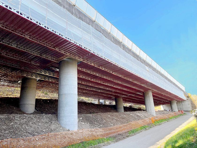 FLYDECK Tubular structure and scaffolding By Pilosio