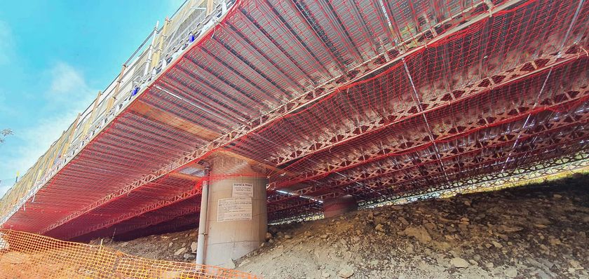 FLYDECK Tubular structure and scaffolding By Pilosio