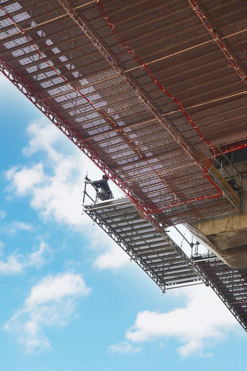 FLYDECK Tubular structure and scaffolding By Pilosio