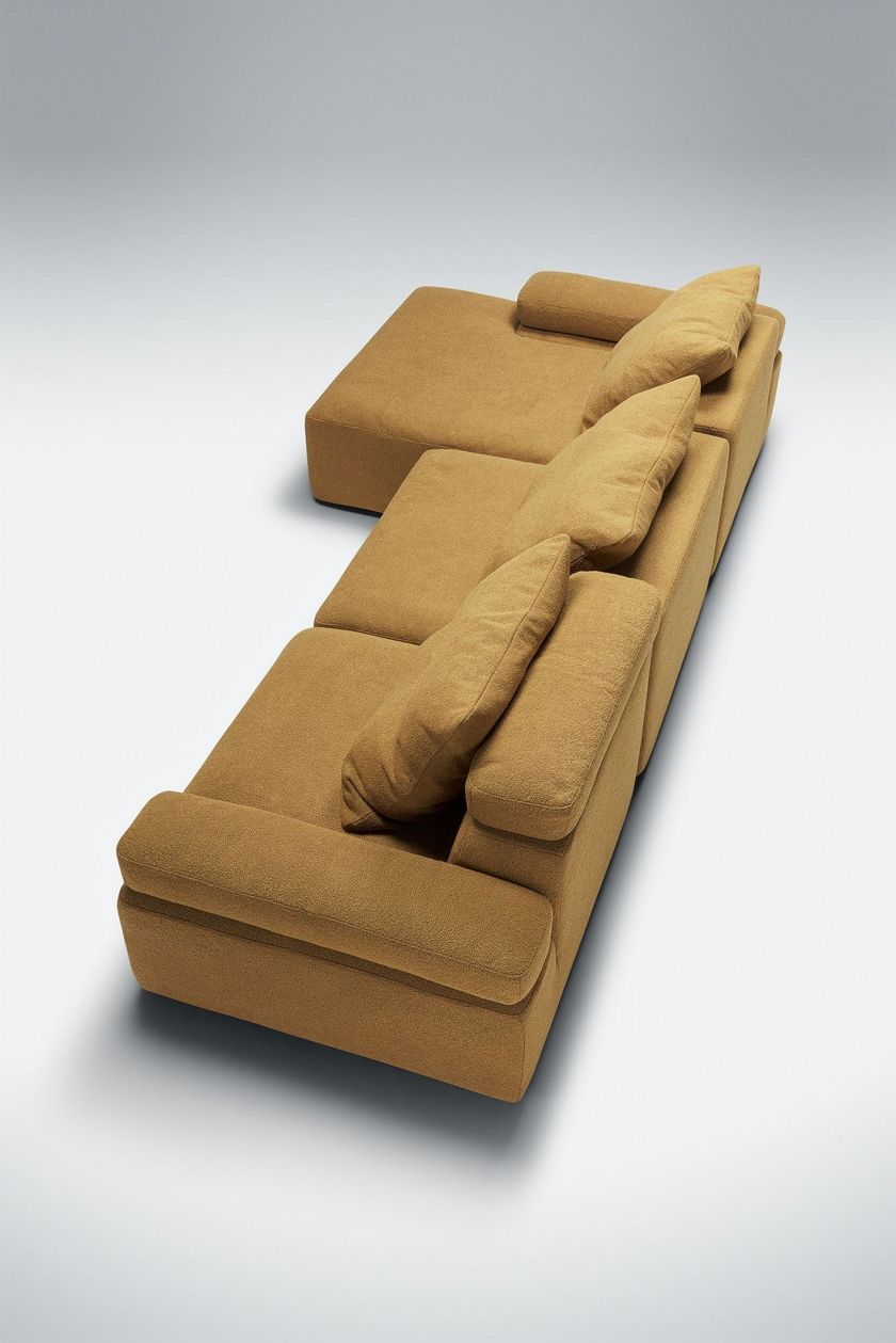 Sectional fabric sofa FLYNN By Sits design Steven Schilte