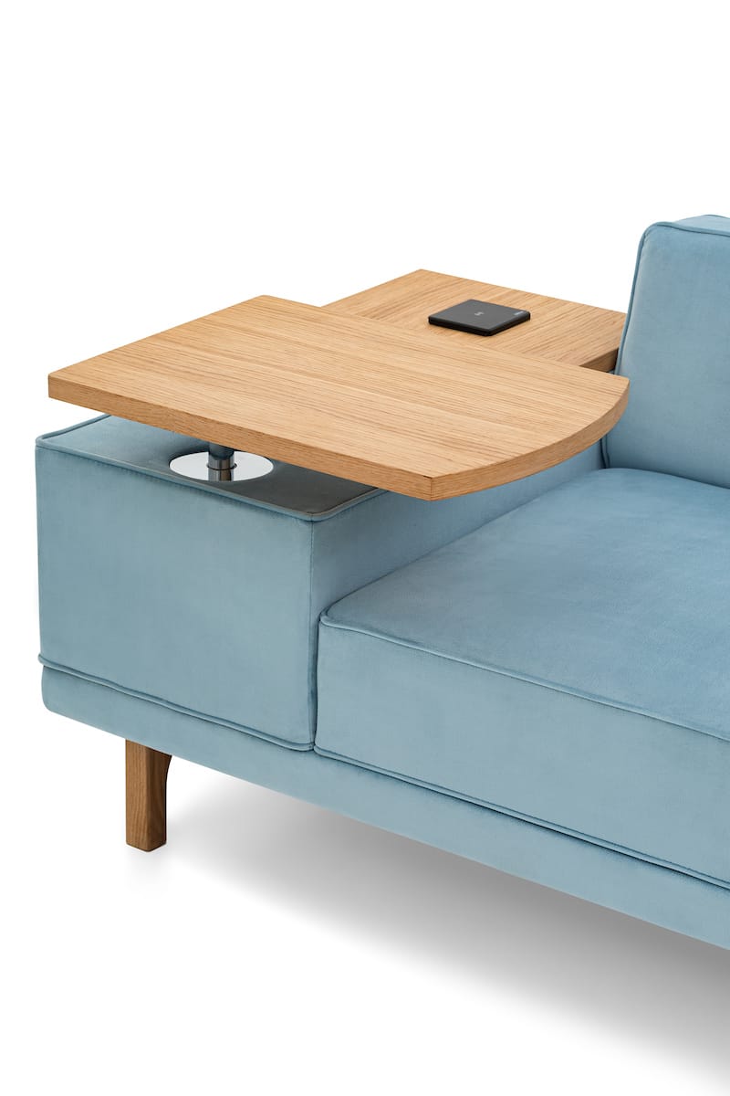 FLYTTE | Sofa with storage space Flytte Collection By Extraform