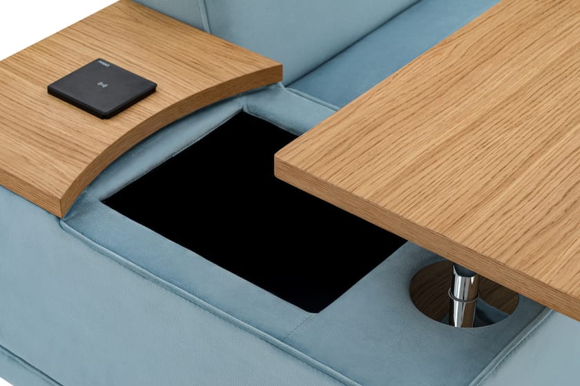 FLYTTE | Sofa with storage space Flytte Collection By Extraform