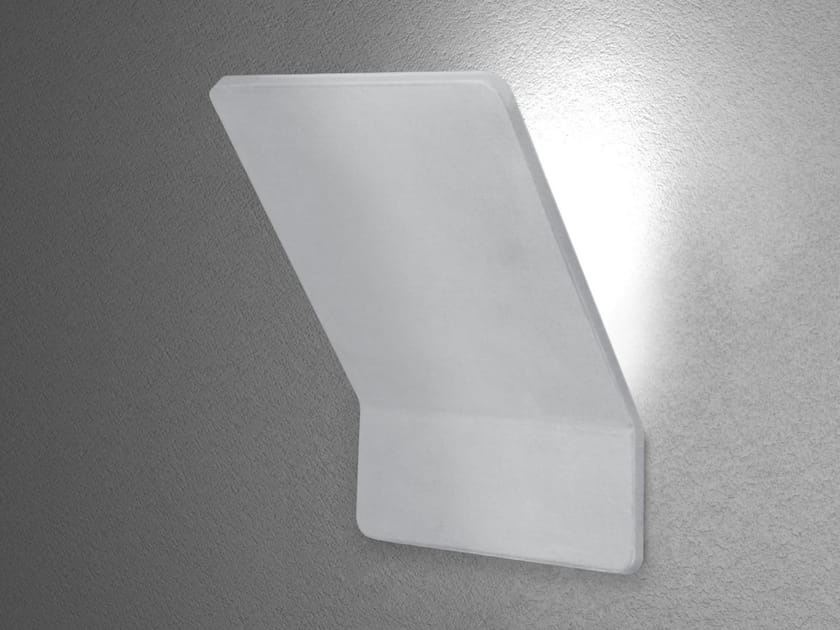 LED plaster wall lamp FOLD By Essenzialed