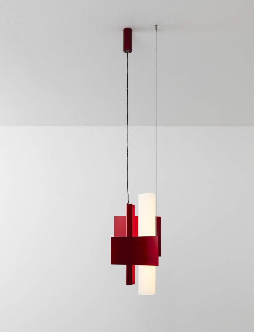 FOLD Paper and metal pendant lamp By Maison Matisse | design Formafantasma