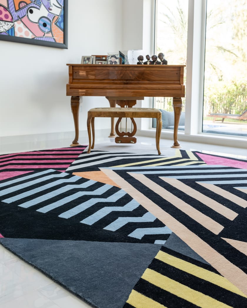 FOLDED | Rug Hand-knotted rug in New Zealand wool and silk By Carpets ...